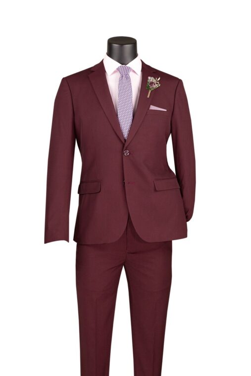 Ultra Slim Fit Stretch Fabric Suits for Men USDX-1 – Vinci Suits